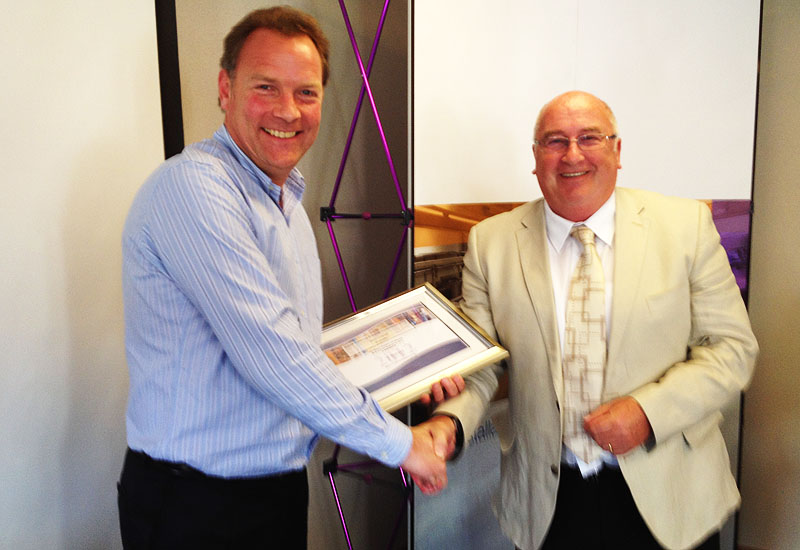 Space Catering honours Charvet and its UK team