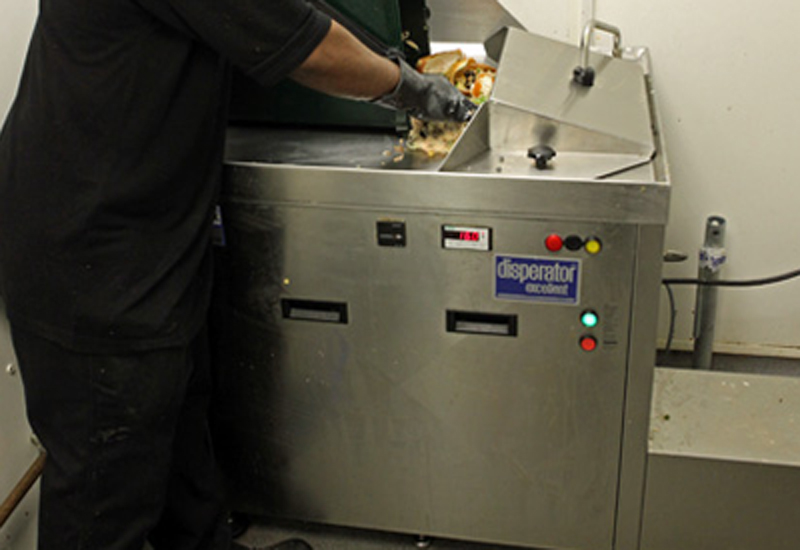 Meiko shoots video of food waste kit in action