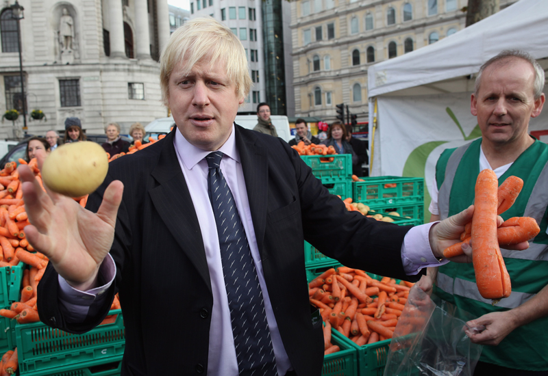 Boris Johnson backs pilot to drive food business