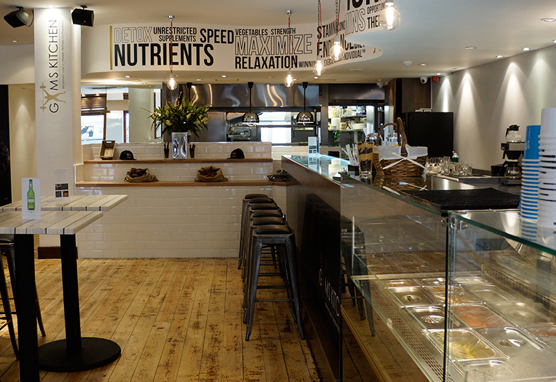 Gym session for Andy Catering Equipment