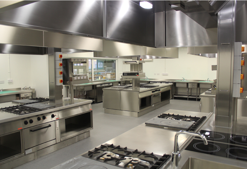 IN PICS: Bishop Auckland College training kitchen revamp