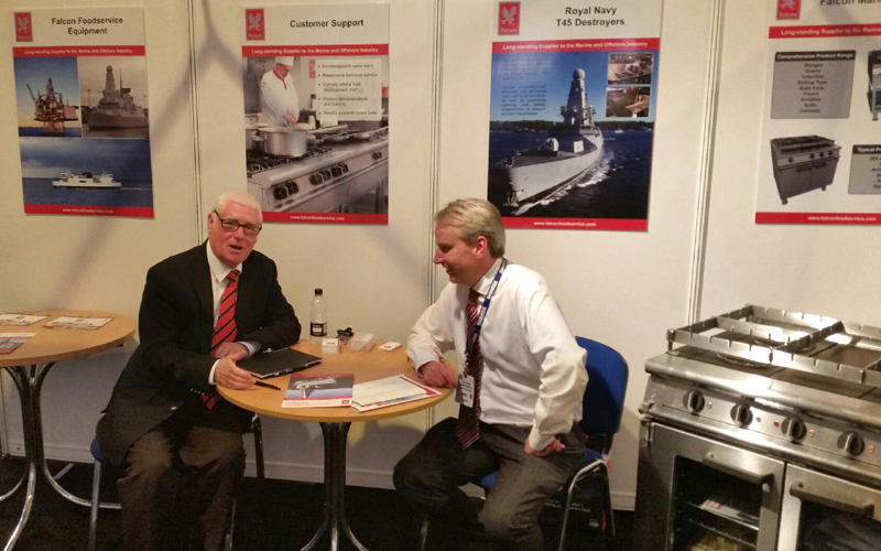 Falcon makes waves at marine show