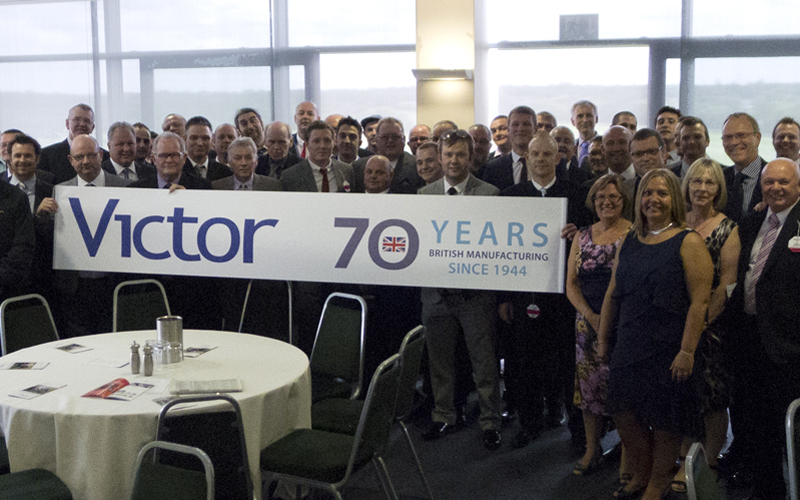Victor rejoices at catering equipment milestone