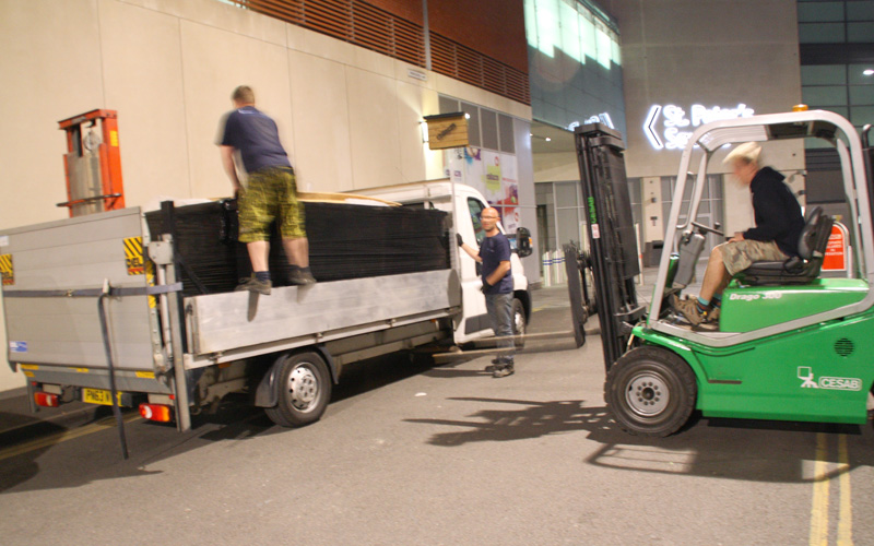 IN PICS: Red Hot World Buffet install timeline