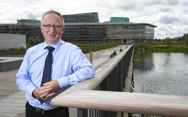 Industry-standard training kitchen for Inverness College