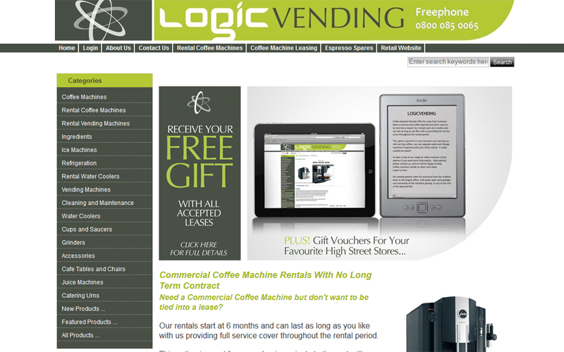 Coffee machine dealer steps up offering