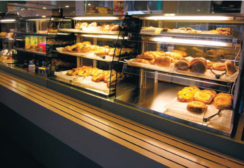 Porkka displays new servery line