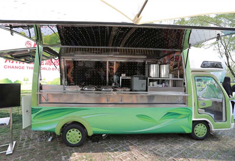 Solar powered catering vehicles heading your way