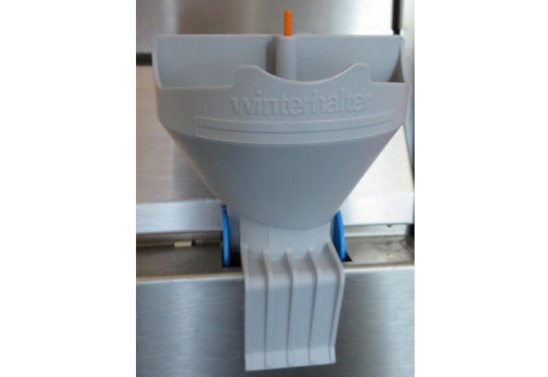 Winterhalter fills up on new funnel