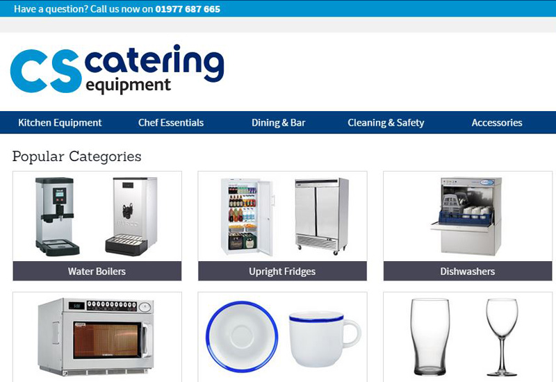 CS Catering Equipment launches new website