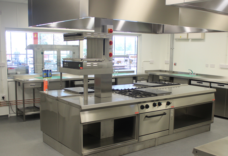 IN PICS: Bishop Auckland College training kitchen revamp