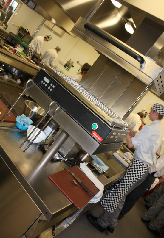 IN PICS: Bishop Auckland College training kitchen revamp