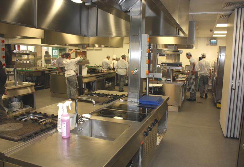IN PICS: Bishop Auckland College training kitchen revamp
