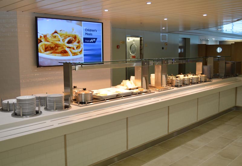 Trimline keeps DFDS ferries’ catering shipshape