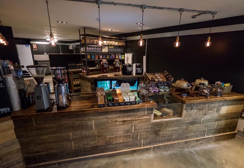 New cafe sources catering equipment by dealer giant and nisbets