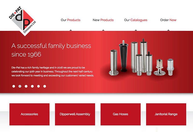Die-Pat unveils new website
