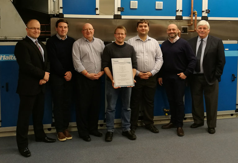 Halton canopies gain quality certification