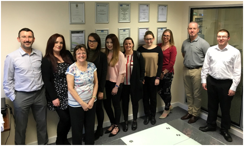 Vision staff stride into action for fundraising cause