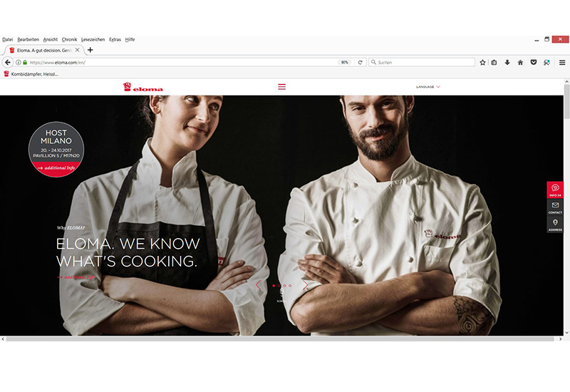 Eloma goes multimedia with new website