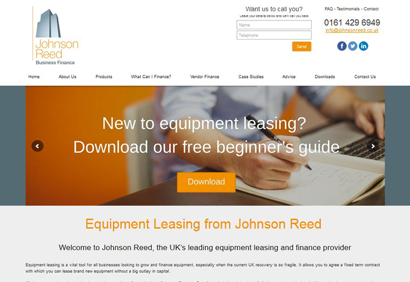 Catering equipment financier gets a makeover