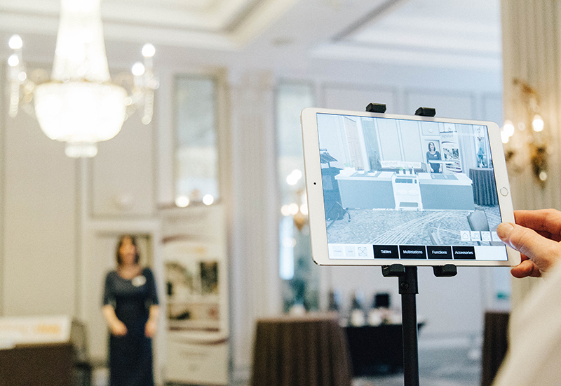 livecookintable cooking furniture invests in augmented reality