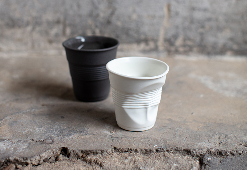 Revol’s new ‘crumpled cups’ celebrate sustainability