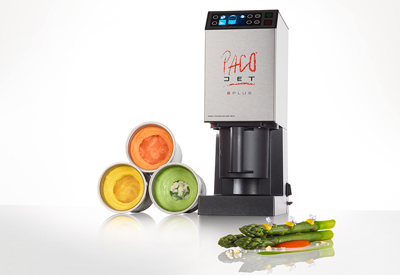 Pacojet frozen micro puree mixer updated with repeat function