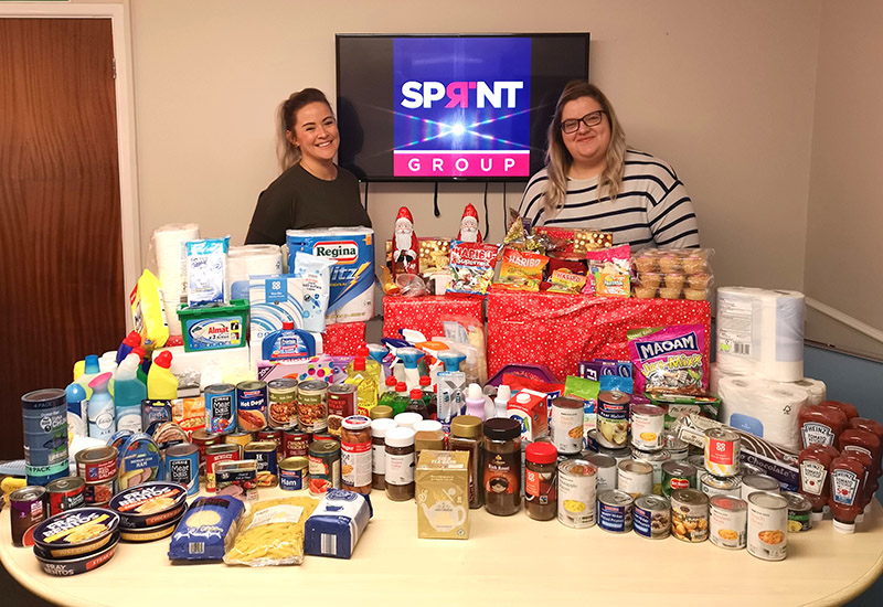 Sprint Group gives back at Christmas