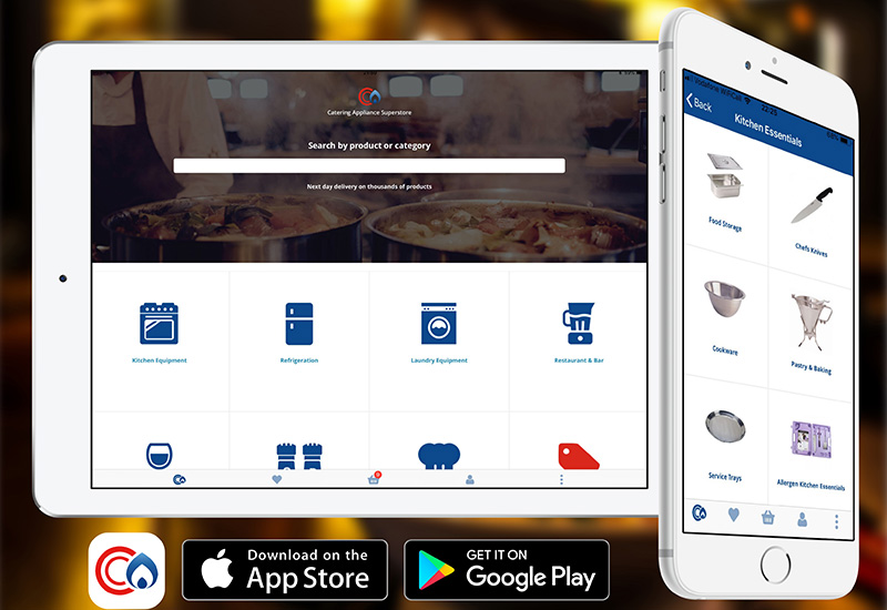 Catering Appliance Superstore becomes app pioneer