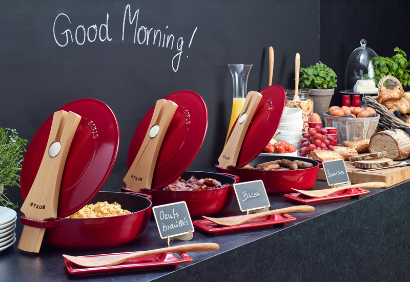 Staub introduces buffet serving solution trio