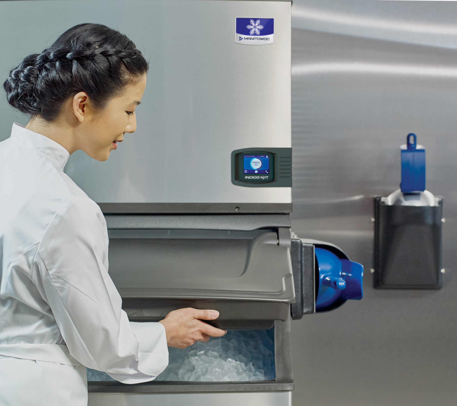 Green and lean ice machines