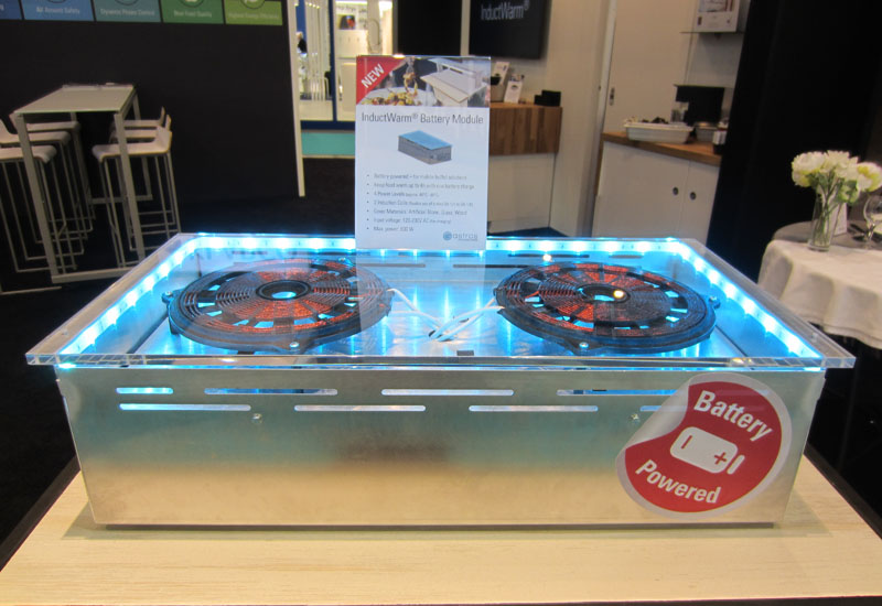 Gastros Switzerland awarded for first battery-powered induction module