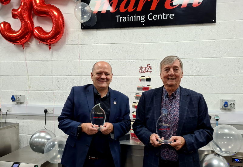 Marren celebrates 35 years in business