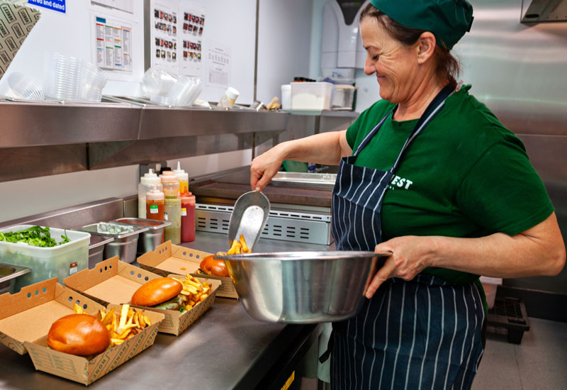 Seven solutions for warming dark kitchens