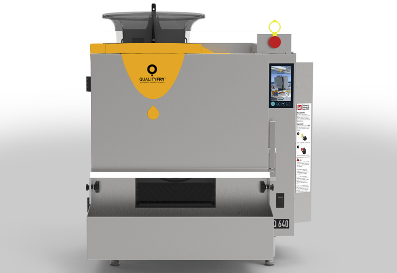 QualityFry creates fryer with integrated fire suppression