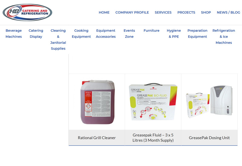 HB Catering expands offerings to bar and janitorial products