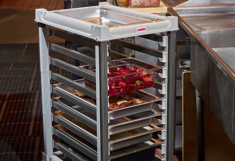 New Cambro composite material trolleys eliminate corrosion