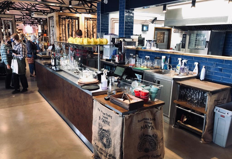 Sprint completes food hall installation with a flourish