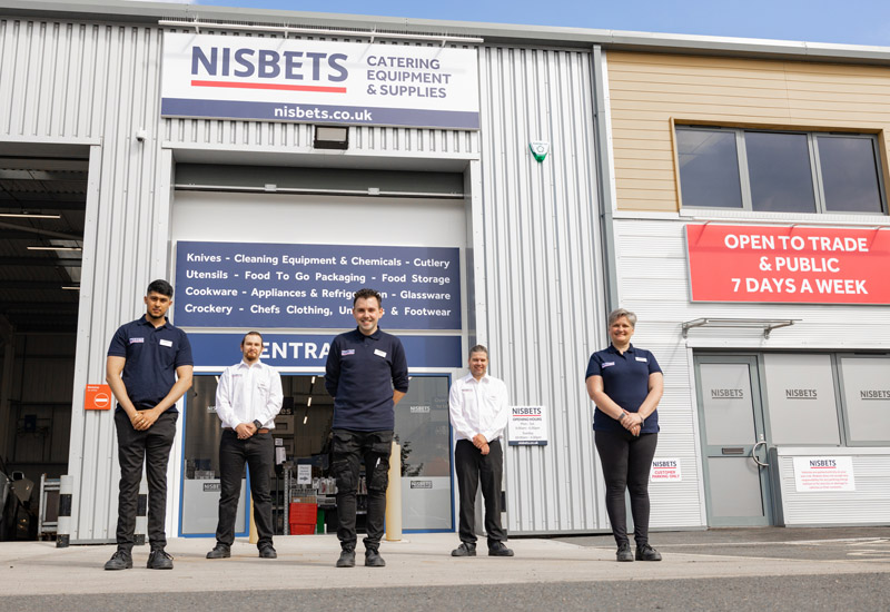 Nisbets makes it a trio for new trade counter format
