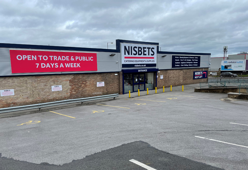 Nisbets takes trade counter format to fifth location