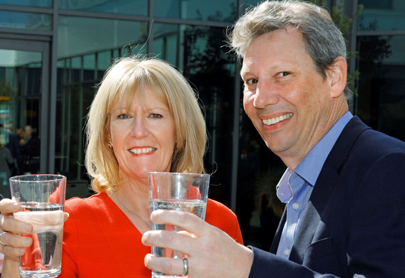 Water dispenser association makes splash with full launch