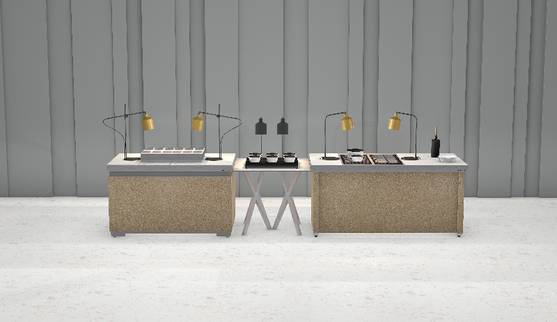 Livecookintable heats up buffet range