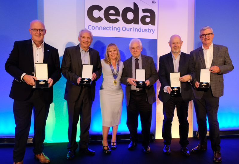 Five industry stalwarts honoured with Ceda's top individual honour