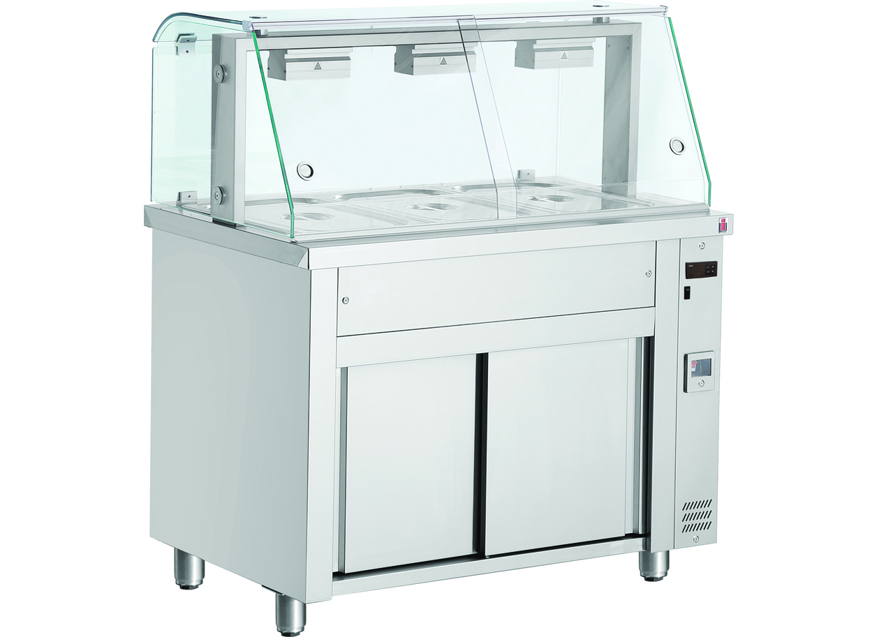 PRODUCT FOCUS: Inomak MIV711 free-standing bain marie with heated storage