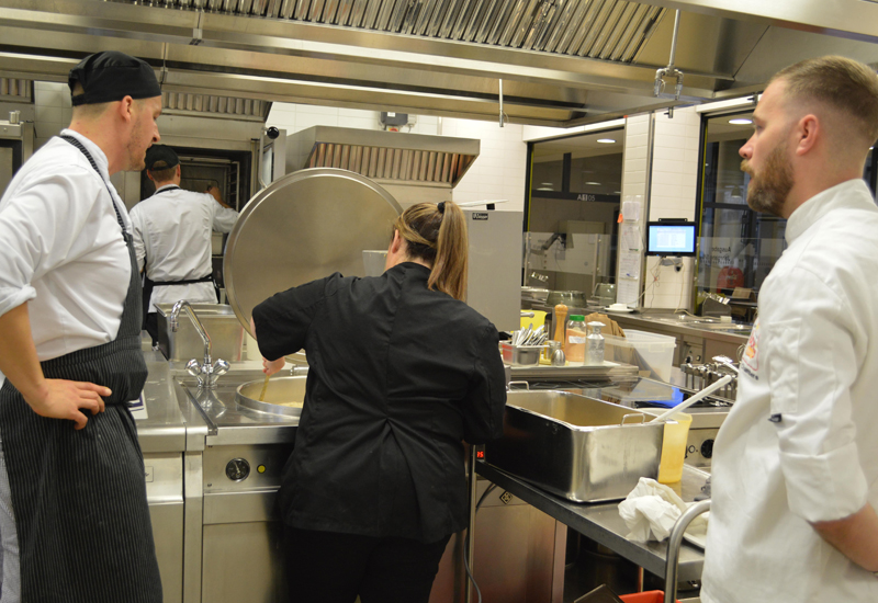 MKN gives LACA school chefs a peek behind factory curtain after Covid delay