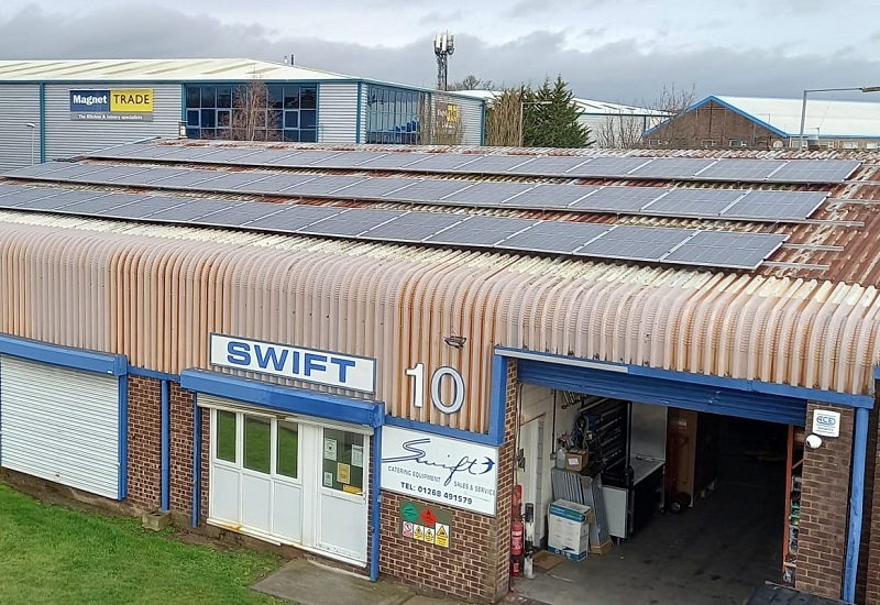Swift takes step towards self-sufficiency with new solar panels to ...