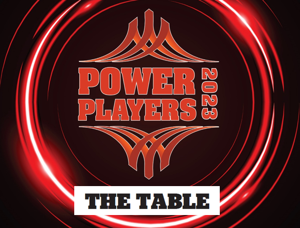 POWER PLAYERS 2023: The top 10 table