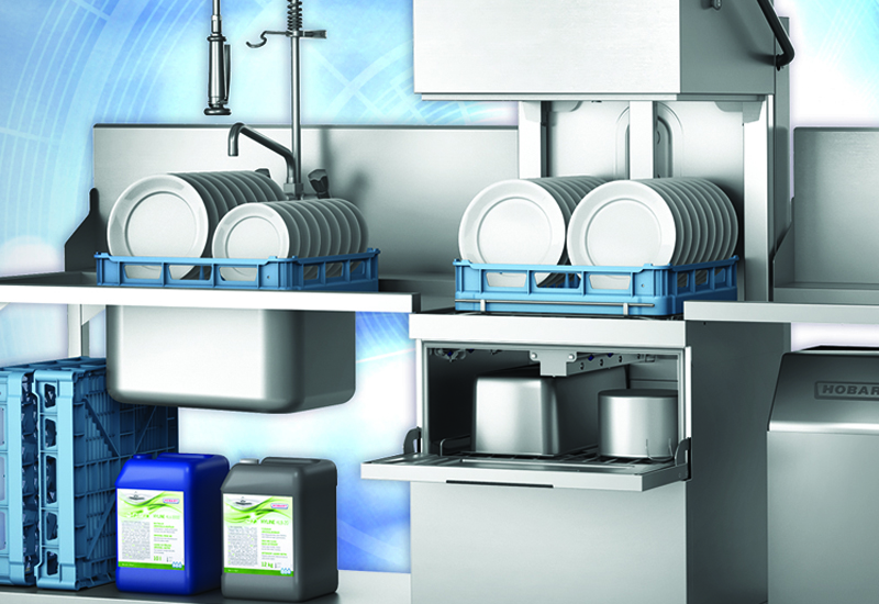 Hobart reintroduces Two Level Washer and unveils rinse aid