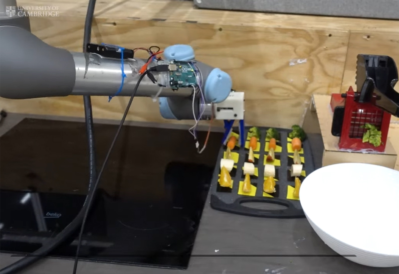 Robot 'chef' able to recreate recipes from watching food videos