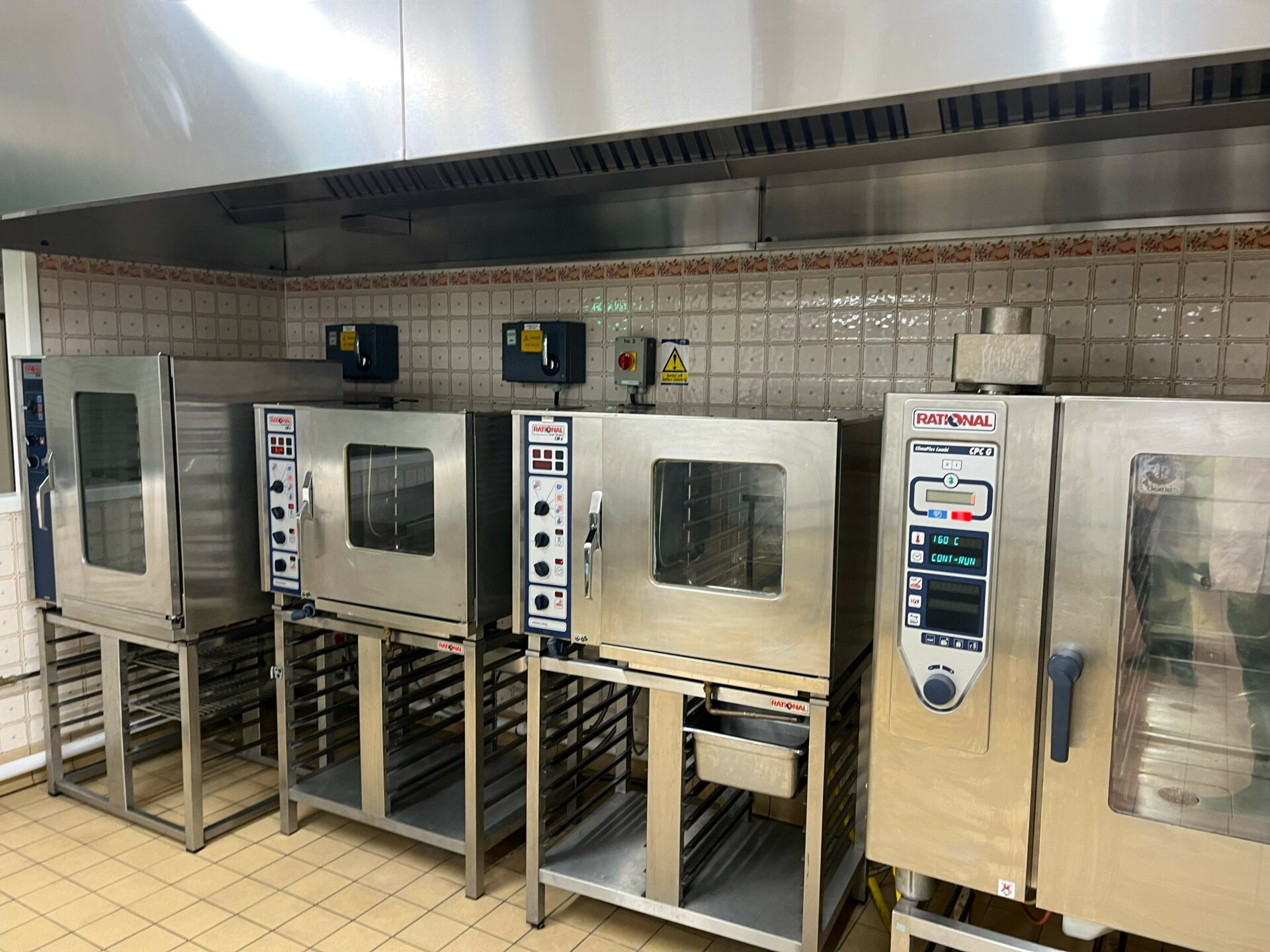 How many years has the UK’s oldest working combi oven been in service?